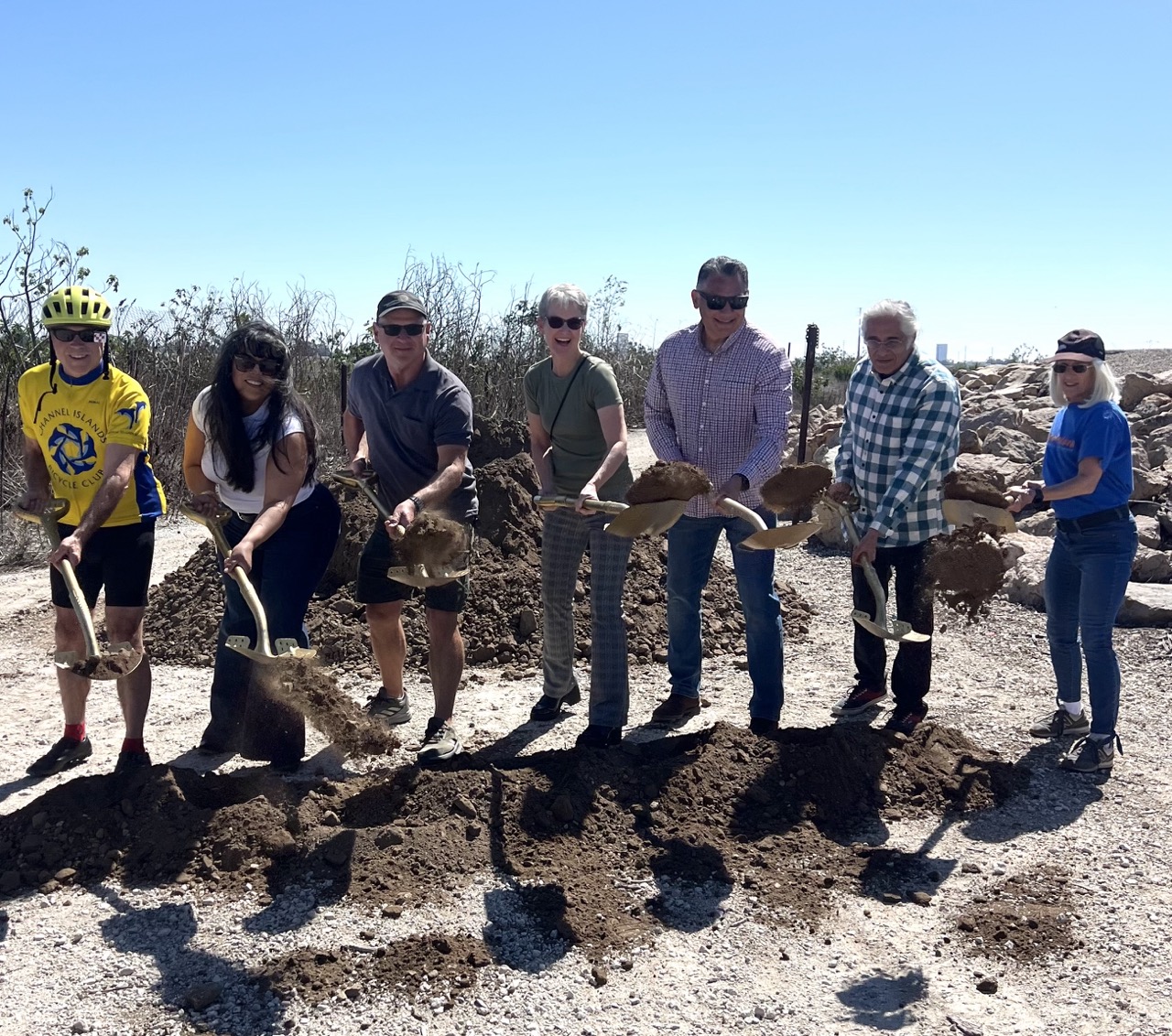 Cabrillo Bike Path Groundbreaking - Bike Ventura County